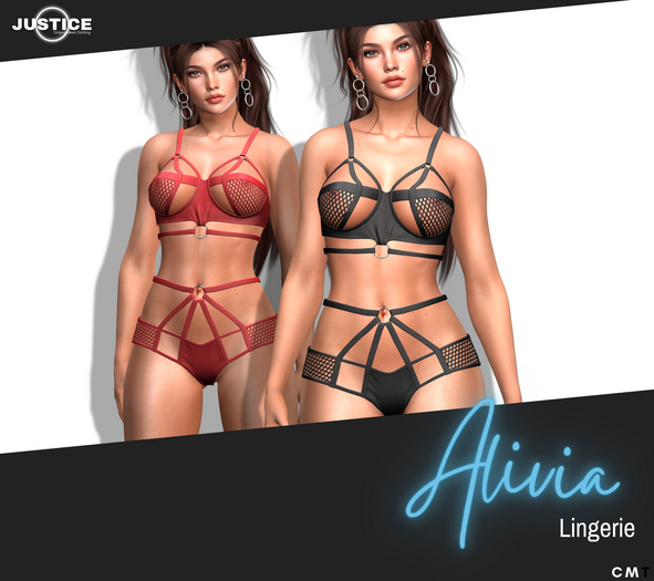 Second Life Marketplace [justice] Alivia Lingerie Reborn Waifu
